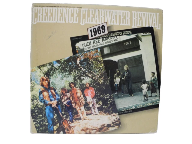 CREDENCE CLEARWATER REVIVAL - 1969 - VG+ PLAY GRADED CANADA DOUBLE ...