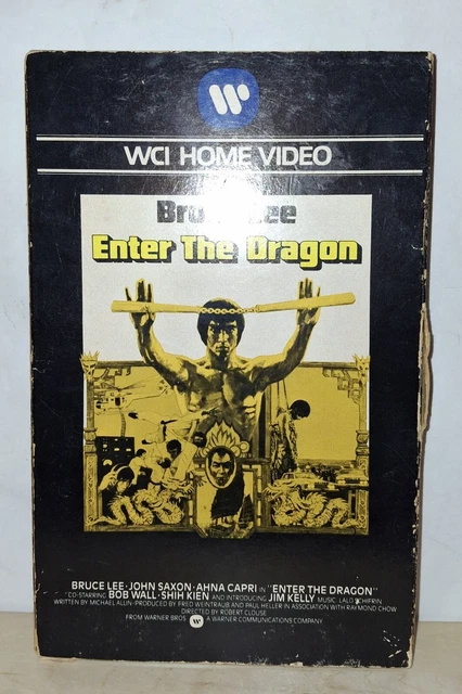 BRUCE LEE (VHS) Enter The Dragon Big Box Warner Home Video £21.68 - PicClick UK