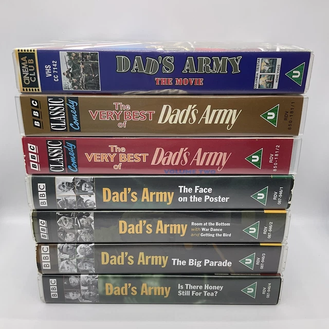 DAD’S ARMY BBC TV Classic Comedy Series VHS Video Cassette Tapes EUR 5 ...