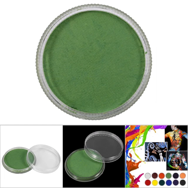 PROFESSIONAL WATER BASED Matte Body Painting Pigment Stage Face Color ...