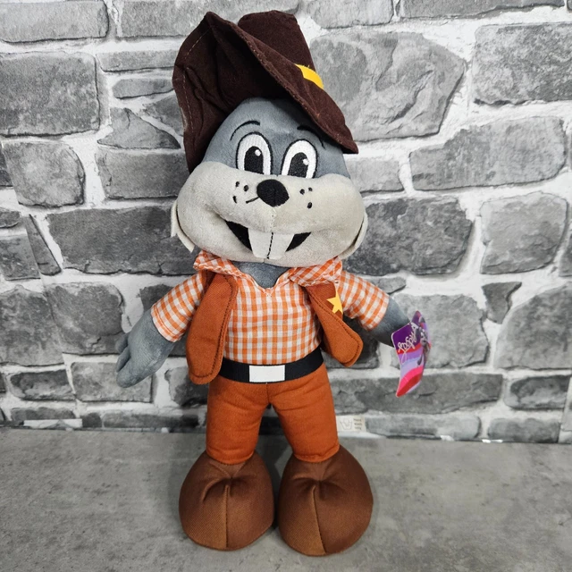 LOOPY BUNNY RABBIT Sheriff Plush Park Holidays Mascot Soft Toy Souvenir ...