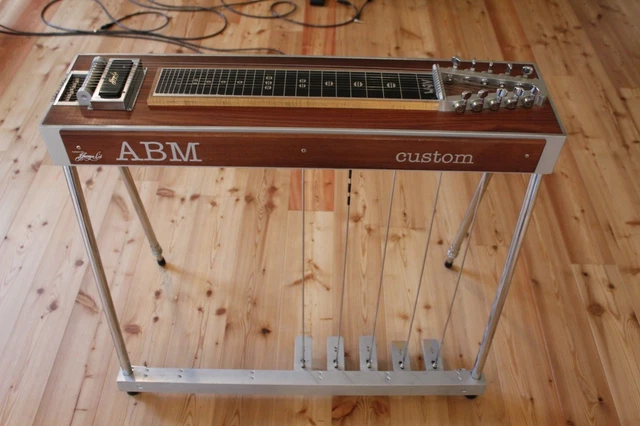 PROFESSIONELLE ABM PEDAL Steel Guitar Custom I, 1-Hälsig, Humbucker ...