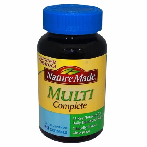 MULTI COMPLETE 130 Tabs By Nature Made £26.02 - PicClick UK