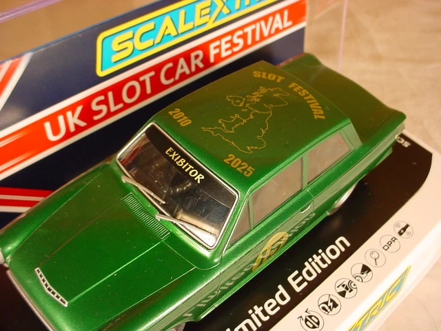 SCALEXTRIC UKSF 2025 Ford Cortina Exhibitor C4540PGE #51 of 75 cars DPR ...