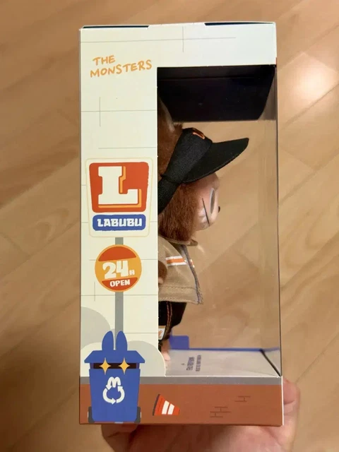 GENUINE LABUBU CONVENIENCE Store popup store Clerk keyring Brand New £ ...