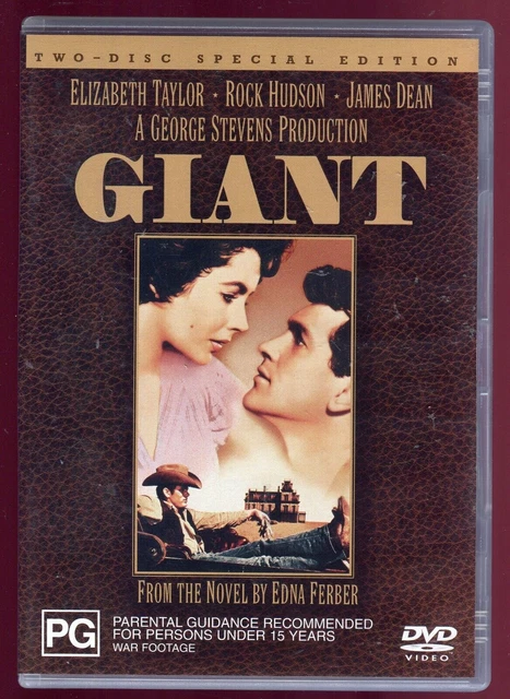 GIANT 2 DISC Special Edition (DVD, 1956) very good condition dvd t273 ...