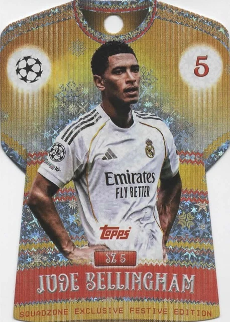 MATCH ATTAX CHAMPIONS League 25/26 Squadzone SZ 5 Jude Bellingham EUR 1 ...