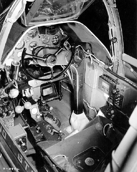 LOCKHEED P-38 LIGHTNING Fighter Aircraft cockpit 8x10 WWII WW2 Photo ...