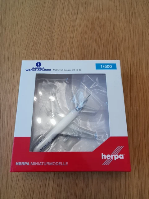 HERPA SABENA MCDONNELL Douglas DC-10 - 30 £31.00 - PicClick UK HERPA SABENA MCDONNELL Douglas DC-10 - 30 £31.00 - PicClick UK