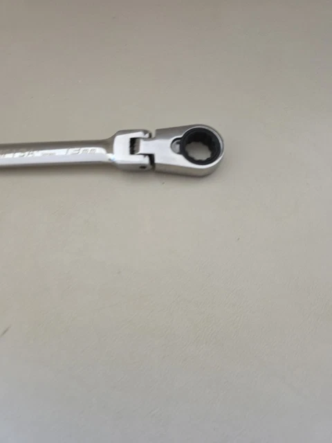 BLUE-POINT AS SOLD By Snap-On 13mm flex head ratchet spanner Wrench ...