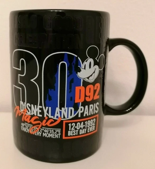 DISNEYLAND PARIS - Disney - color changing Mug - Becher - 30 Jahre ...