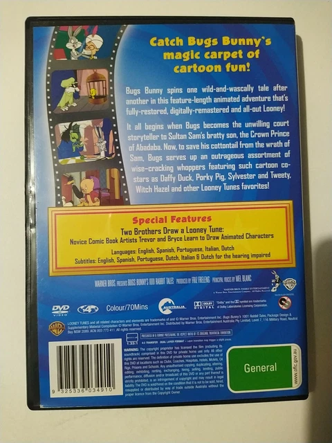 BUGS BUNNY'S 1001 Rabbit Tales. DVD. $23.00 - PicClick AU