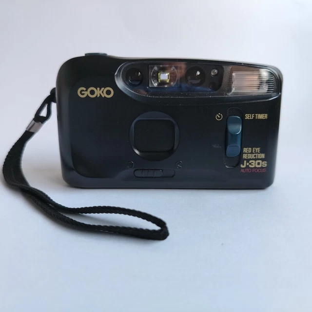 VINTAGE GOKO J.30S SELF TIMER AUTO FOCUS MADE IN MALAYSIA RED EYE ...