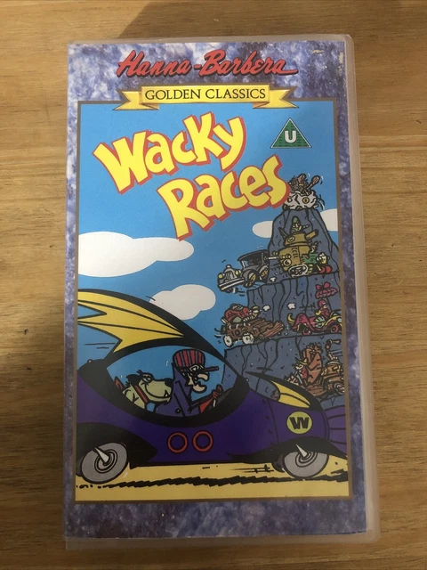 WACKY RACES (VHS, 1991) Hanna Barbera Golden Classics. £11.90 - PicClick UK