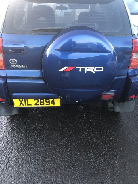 TOYOTA RAV4 MK2 spare wheel cover 2000 - 2005 blue £70.00 - PicClick UK