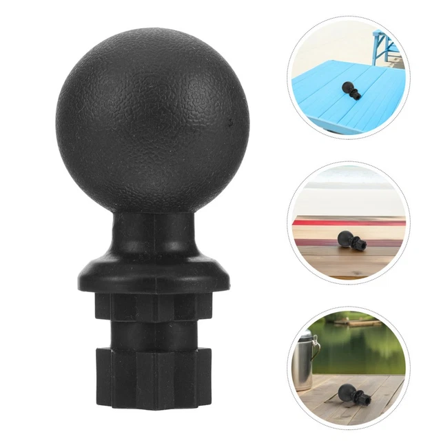 2 PCS INFLATABLE Boat Connector Portable River Mount Canoe Rod Holder £ ...