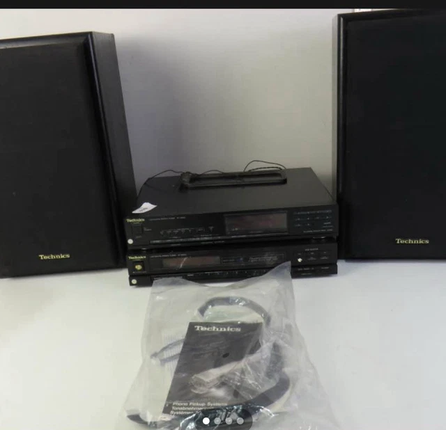 TECHNICS SB-CS50 2-WAY Speakers System 120W 8 Ohms WITH SEPERATES ...