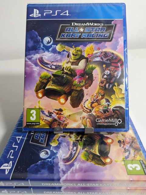 DREAMWORKS ALL STAR Kart Racing PS4 [Shrek, Trolls, Madagascar] New ...