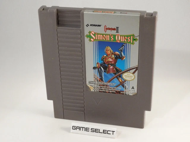 CASTLEVANIA II 2 Simon's Quest Nintendo Nes 8 Bit Pal A - Cartouche ...