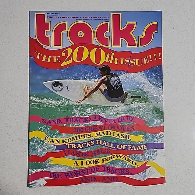 TRACKS - VINTAGE Australian Surfing Newspaper Magazine May 1987 $33.99 ...