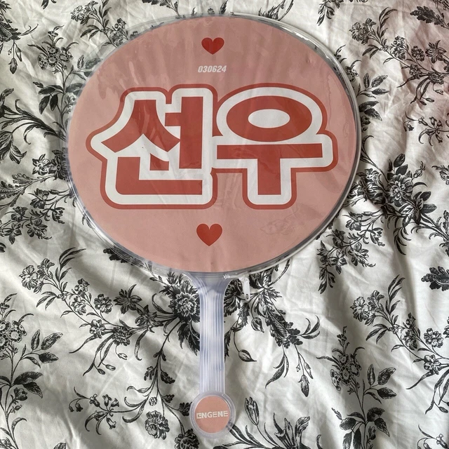 ENHYPEN SUNOO BORDER Carnival Korean Fansite Kpop Picket Fan £25.00 ...