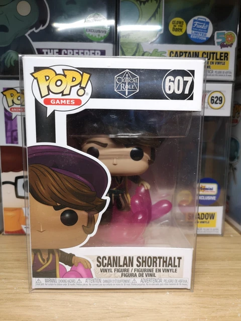 FUNKO POP! GAMES Critical Role Scanlan Shorthalt #607 w/Pop Protector £ ...
