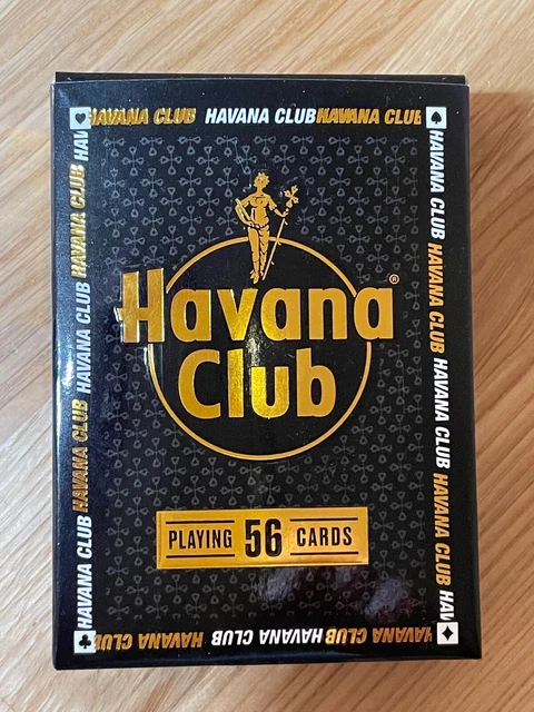 HAVANNA HAVANA CLUB Kartenspiel mit 56 Spielkarten / card game, 56 ...