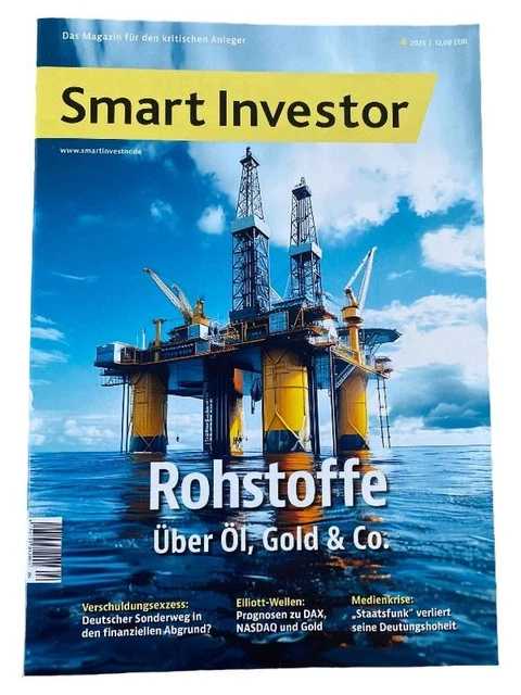 SMART INVESTOR 4/2023 Rohstoffe Öl Gold Finanzmärkte DAX NASDAQ Wirtschaft EUR 4,95 - PicClick DE