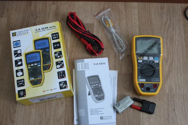MULTIMETRE CA 5233 Chauvin Arnoux Neuf EUR 80,00 - PicClick FR