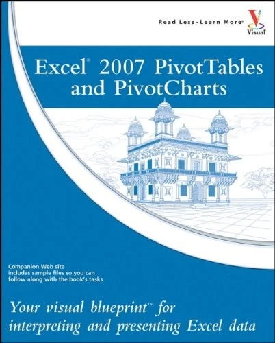 EXCEL 2007 PIVOTTABLES and PivotCharts: Your Visual Blueprint fo £33.24 ...