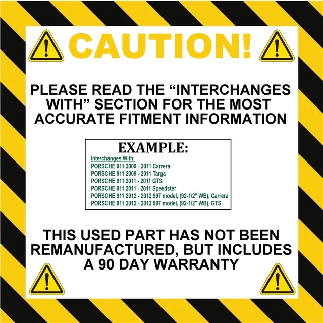 140K MILE F-150 Engine Starter Motor 5.0L 13 14 OEM WTY 90Day Warranty ...