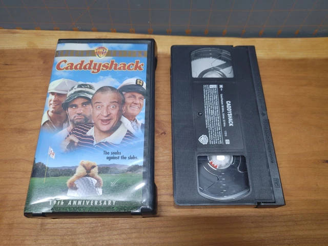 CADDYSHACK (1980) VINTAGE VHS Cassette Clamshell Rodney Dangerfield ...