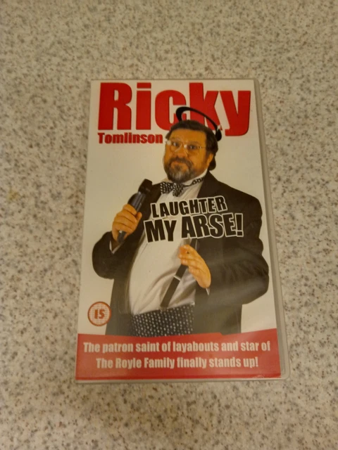 RICKY TOMLINSON LAUGHTER MY ARSE 2001 STAND UP PAL VHS Video Tape £0.99 ...