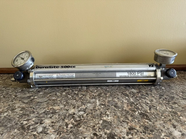 DURASITE-500CC YZ DS500CC Constant Pressure Sample Cylinder $500.00 ...