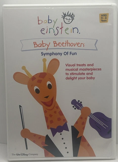 DISNEY BABY EINSTEIN - Baby Beethoven Symphony of Fun (DVD, 2002) $8.23 ...