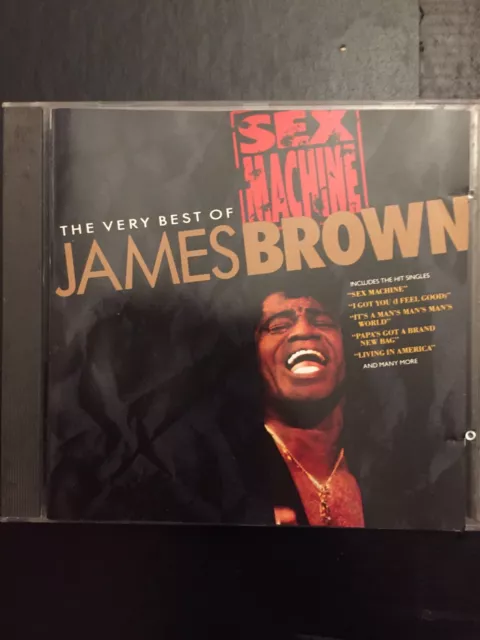 James Brown Sex Machine Very Best Of Used 20 Track Greatest Hits Cd
