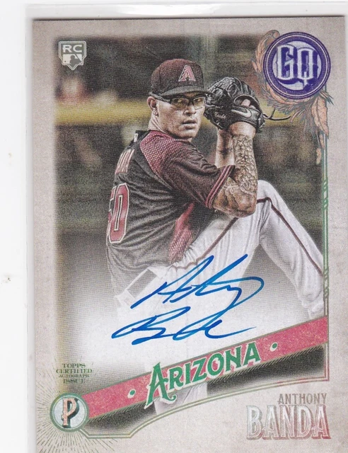 2018 TOPPS GYPSY Queen Anthony Banda Autograph Card $6.00 - PicClick