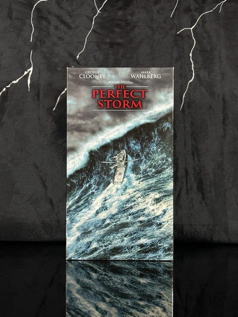 THE PERFECT STORM VHS 2000 George Clooney Mark Wahlberg Diane Lane ...