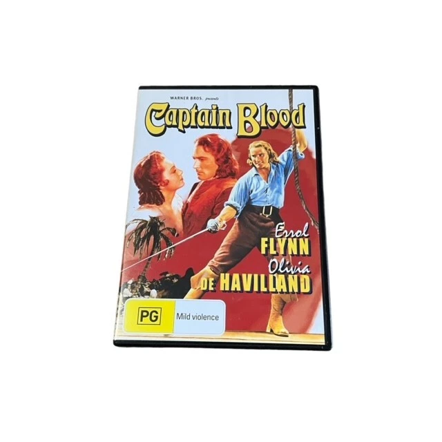 CAPTAIN BLOOD DVD Errol Flynn Olivia De Havilland Ross Alexander Region 4 Action EUR 8,95 ...