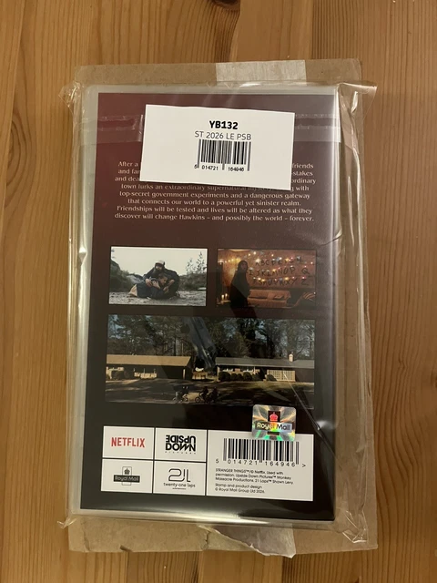 STRANGER THINGS ROYAL Mail Limited Edition Prestige Stamp Book - NEW ...