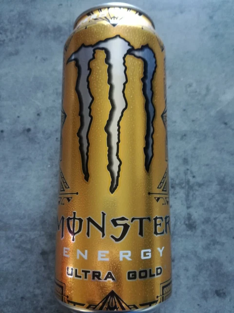 MONSTER ULTRA GOLD Zero Cukru Poland Energy Drink Full Can Full Can ...