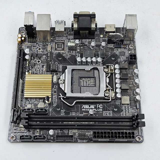 ASUS H110I-PLUS MOTHERBOARD - Not Working, Signs of Use £6.42 - PicClick UK