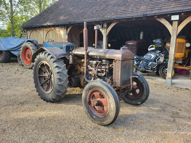 1939 FORDSON STANDARD N Harvest Gold Tractor Antique Vintage Ford Case ...