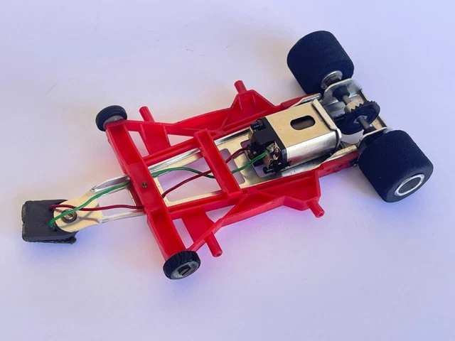 RARE RED MINI Can Am 1:24 Vintage Slot Car Chassis by Mini Dream Car ...