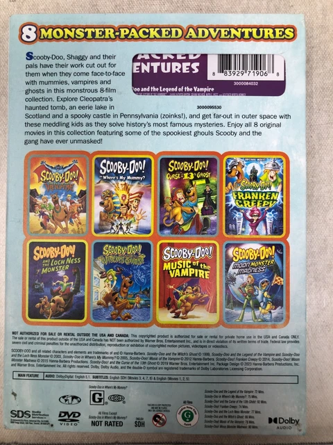 SCOOBY-DOO !: MONSTER Movies Collection (DVD) EUR 20,99 - PicClick FR