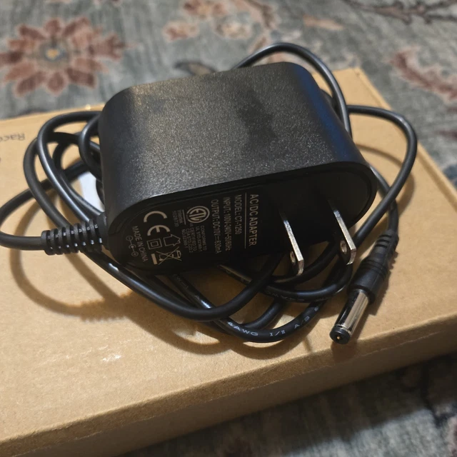AC/DC ADAPTER MODEL:CT-1250 Input: 100-240V- 50/60Hz. Output, 15V-5A $9 ...