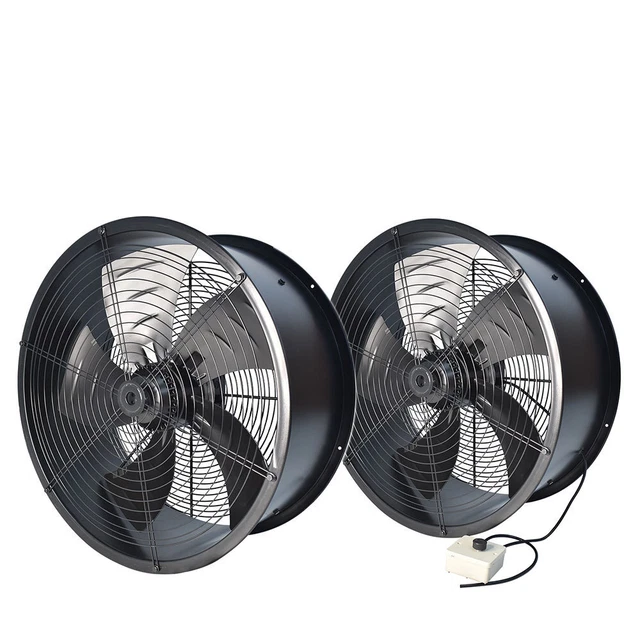 INDUSTRIAL VENTILATION EXTRACTOR Fan Metal Axial Exhaust Commercial Air ...