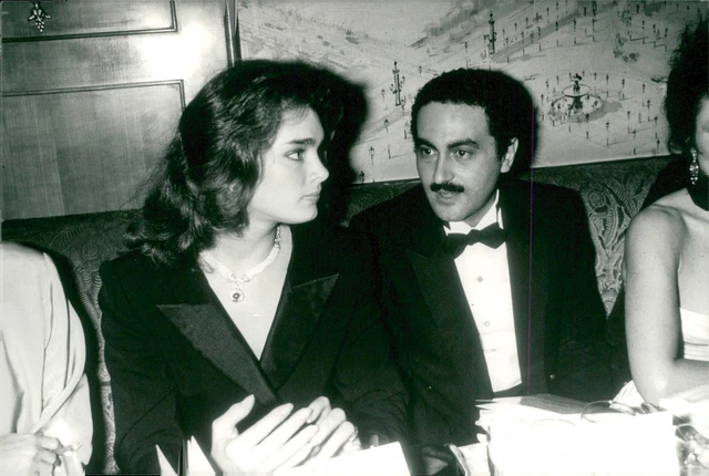 ACTRESS BROOKE SHIELDS and film producer Dodi F... - Vintage Photograph ...