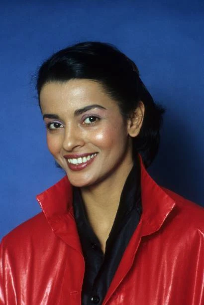 AND MODEL PERSIS Khambatta poses for a portrait in c1985 in LA Old ...