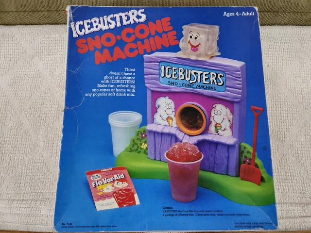 ICEBUSTERS SNO CONE MAKER VINTAGE 1985 Lanard Machine In Box! £28.28 ...